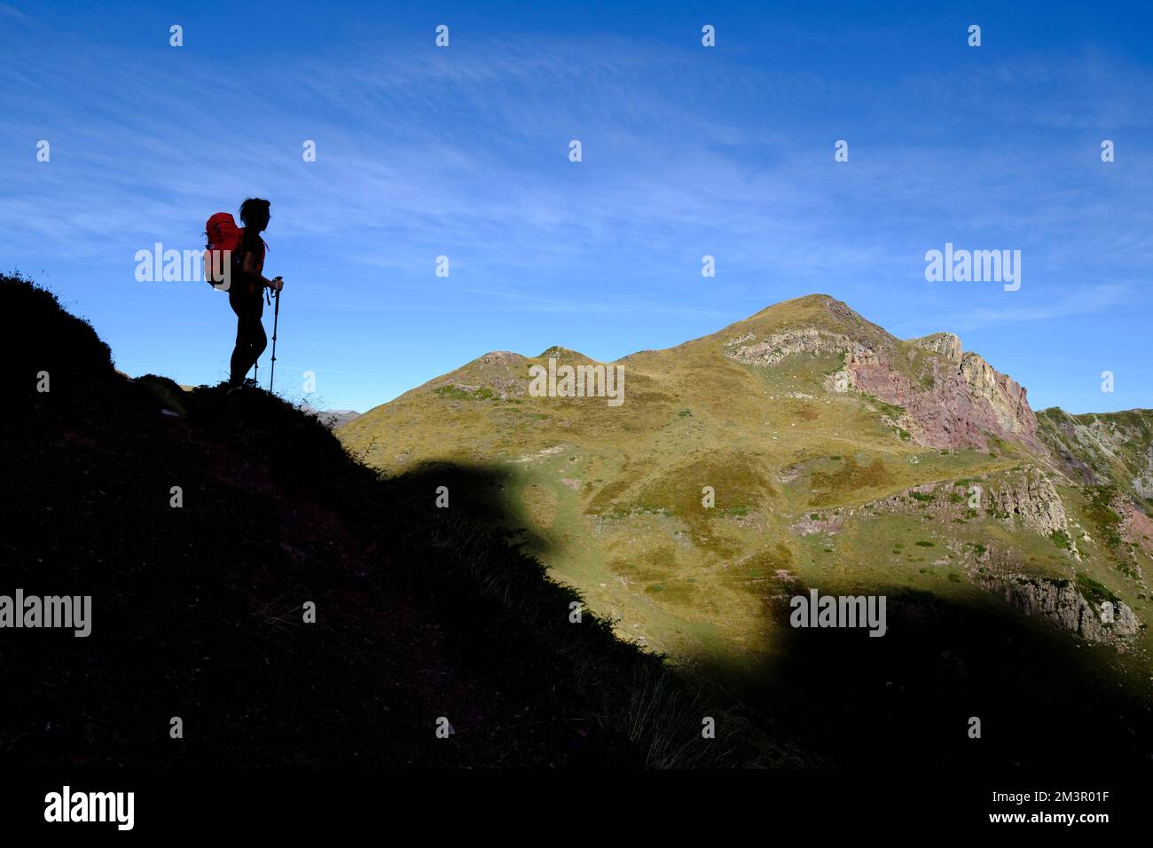 Camille path, Coth de Lapachoau, pyrenees national park, pyrenees ...