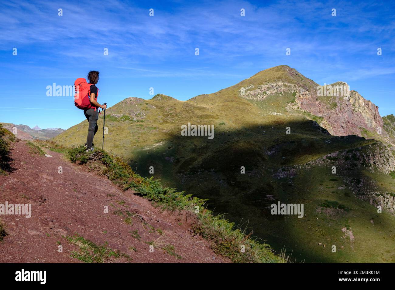 Camille path, Coth de Lapachoau, pyrenees national park, pyrenees ...