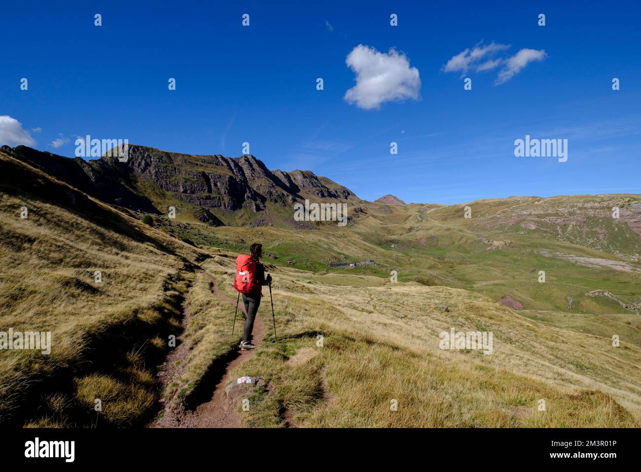Camille path, Coth de Lapachoau, pyrenees national park, pyrenees ...
