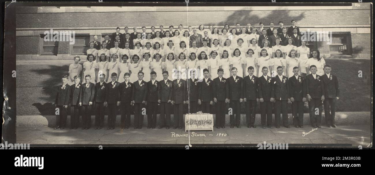 1940s classroom children hi-res stock photography and images - Alamy