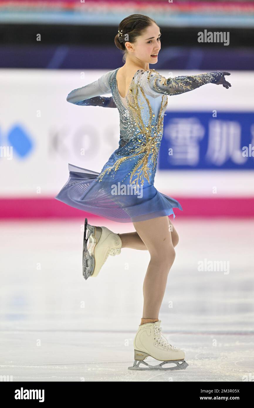 Isabeau LEVITO (USA), during Senior Women Free Skating, at the ISU ...