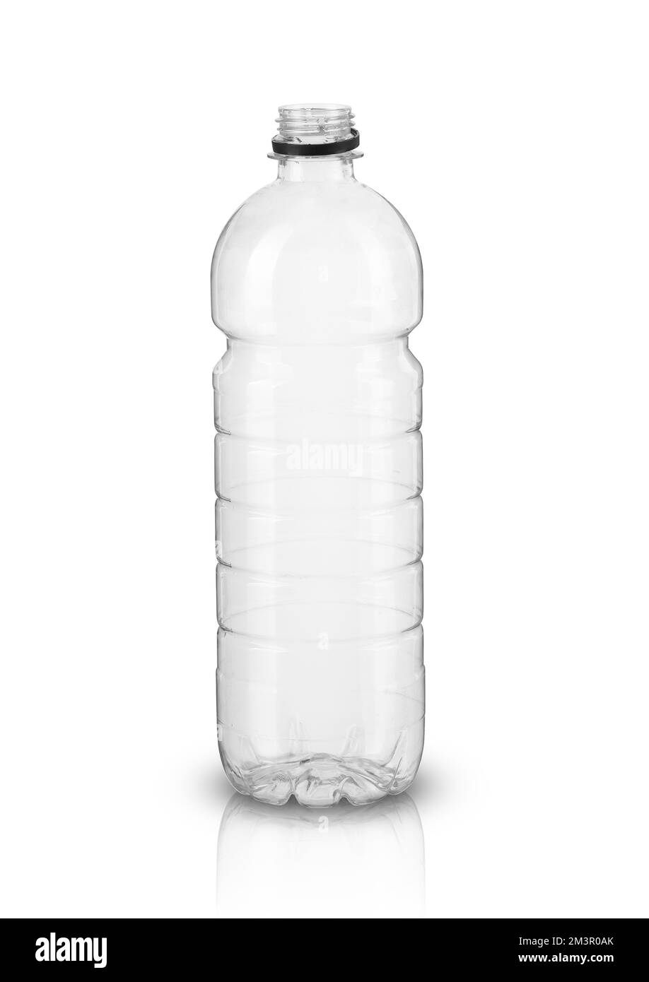 plastic empty drink bottle on white background Stock Photo - Alamy