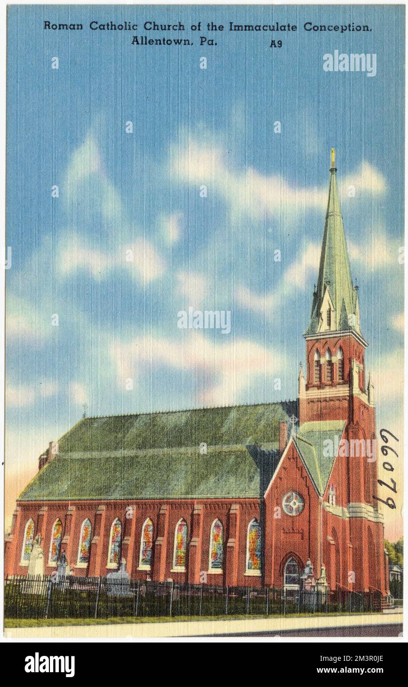 Roman Catholic Church of the Immaculate Conception, Allenstown, Pa ...