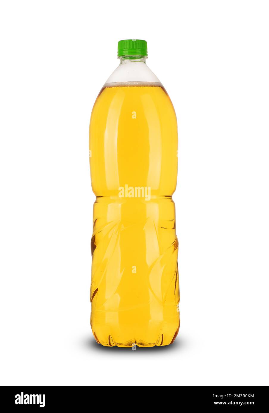 large plastic bottle with a drink on a white background Stock Photo - Alamy