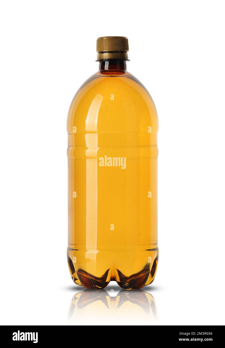large plastic soda bottle on a white background Stock Photo - Alamy