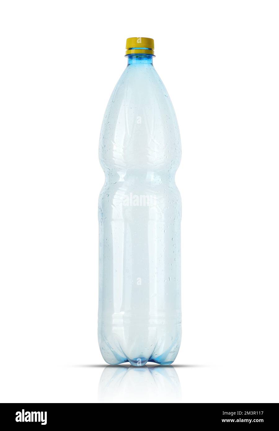 empty big plastic bottle on white background Stock Photo - Alamy