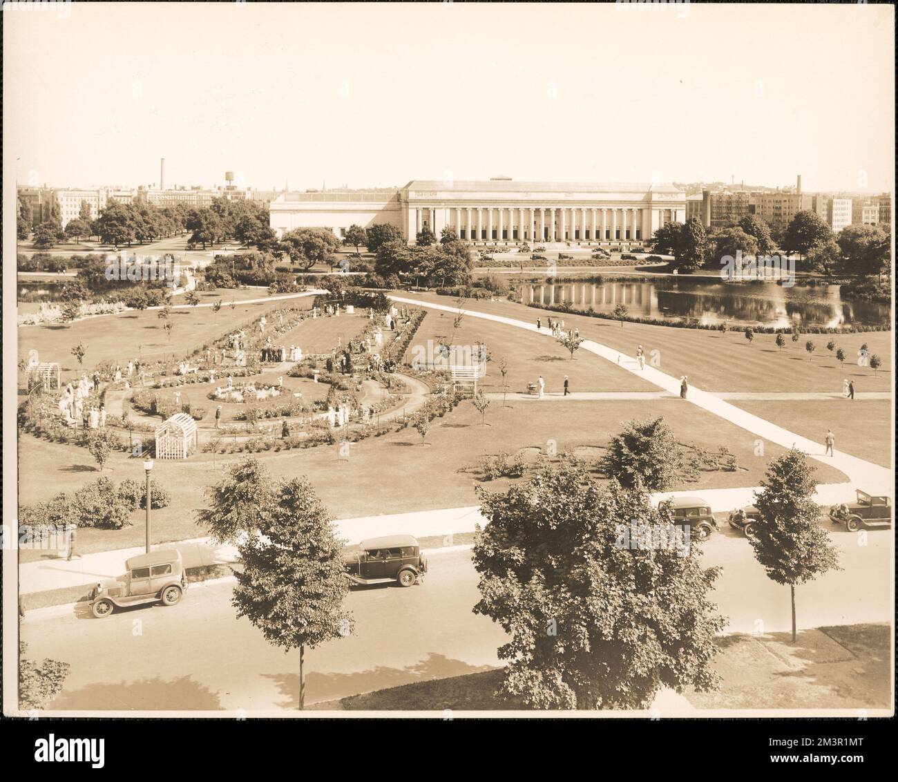 Rose garden and Museum of Fine Arts, Boston , Flower gardens, Galleries ...