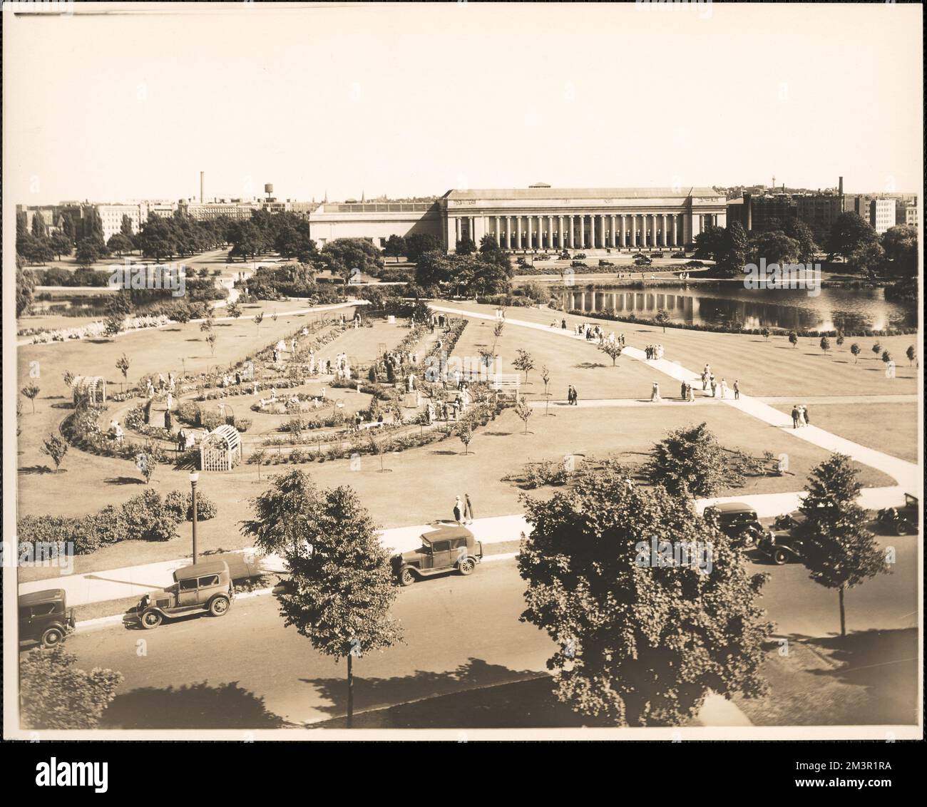 Rose garden and Museum of Fine Arts, Boston , Flower gardens, Galleries ...
