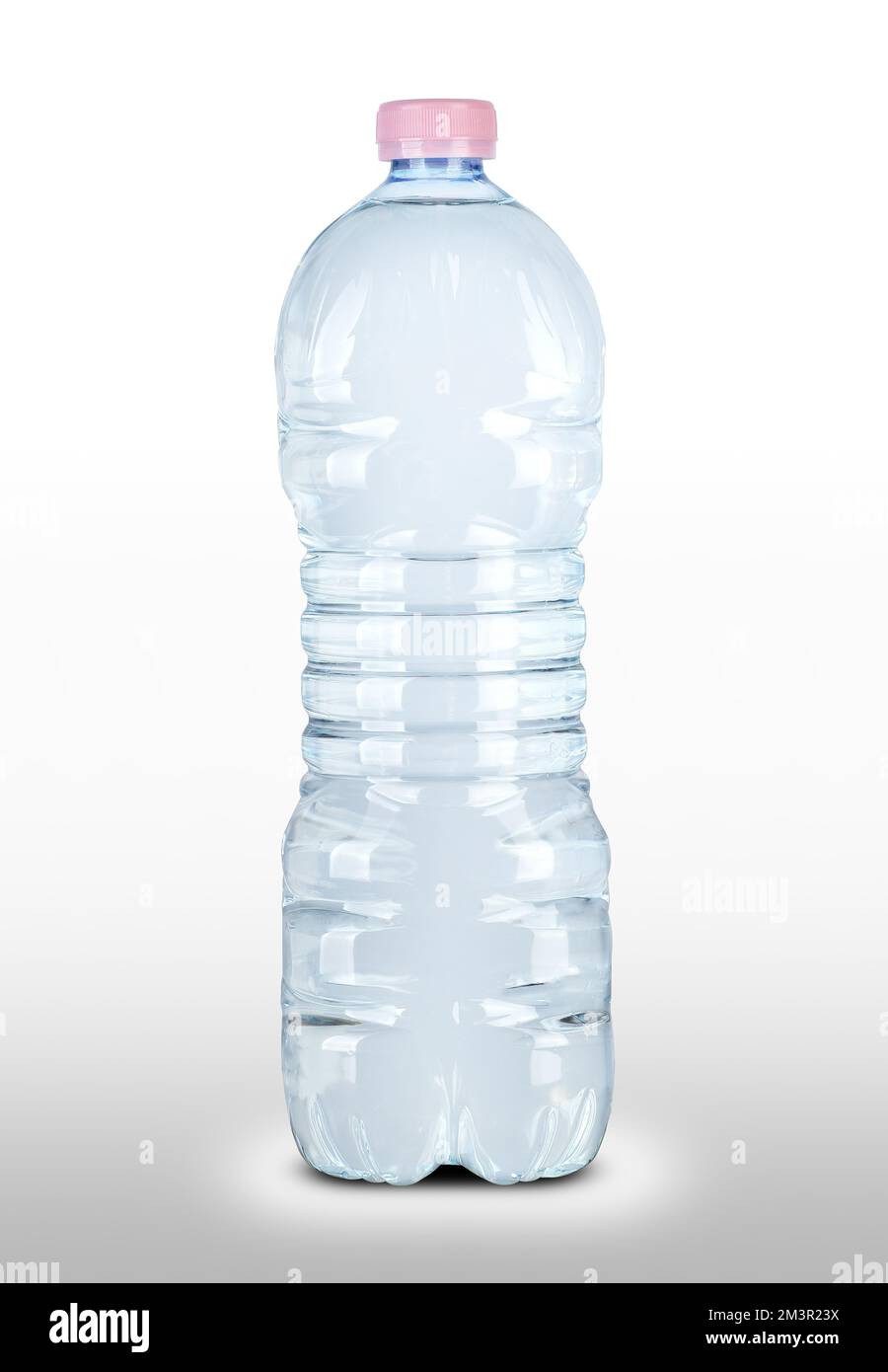 large plastic bottle with water on a white background Stock Photo - Alamy