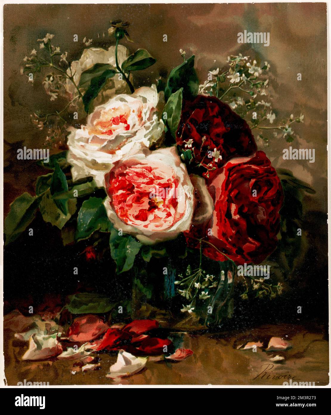 Louis prang roses hi-res stock photography and images - Alamy