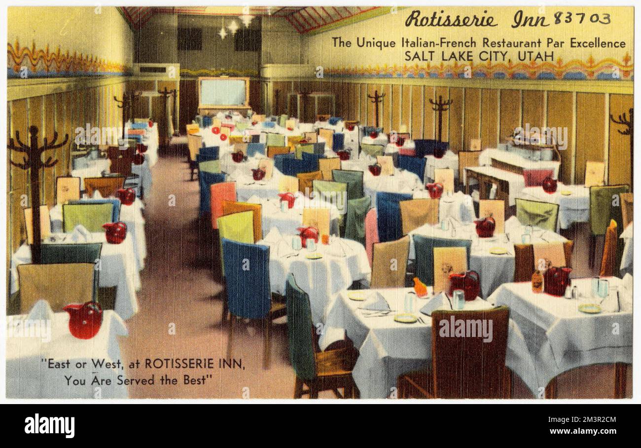 Rotisserie Inn, the unique Italian - French Restaurant par excellence ...