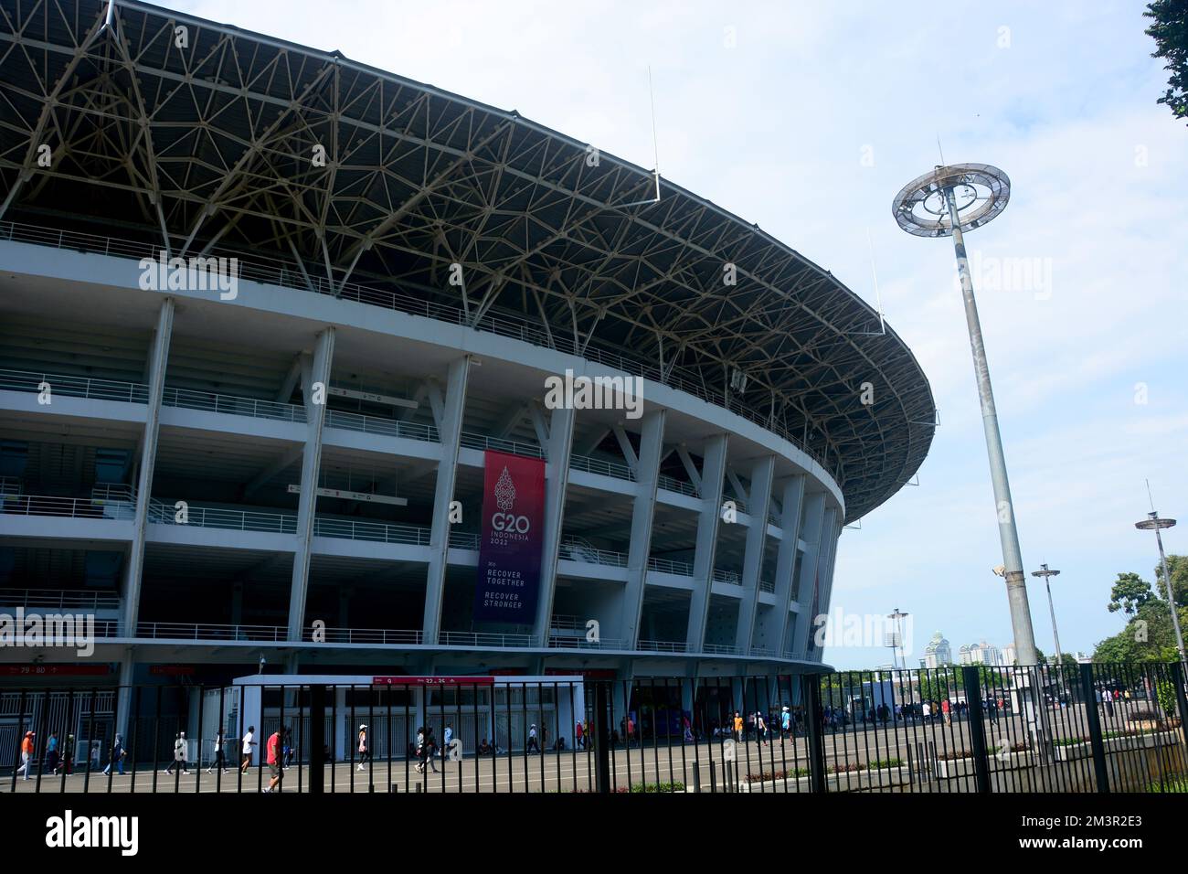 Bung Karno Main Stadium, Jakarta, Indonesia Stock Photo - Alamy