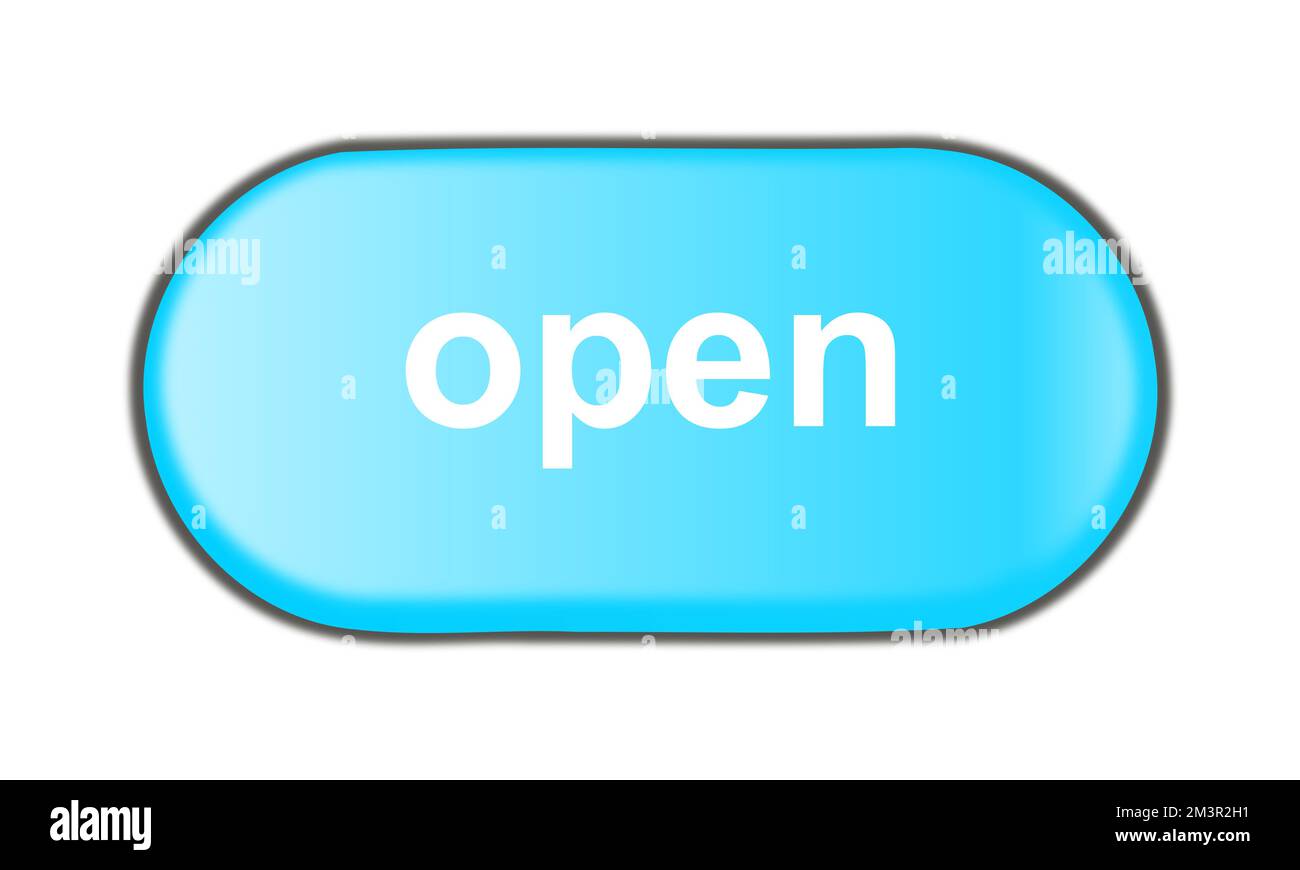 Open button hi-res stock photography and images - Alamy