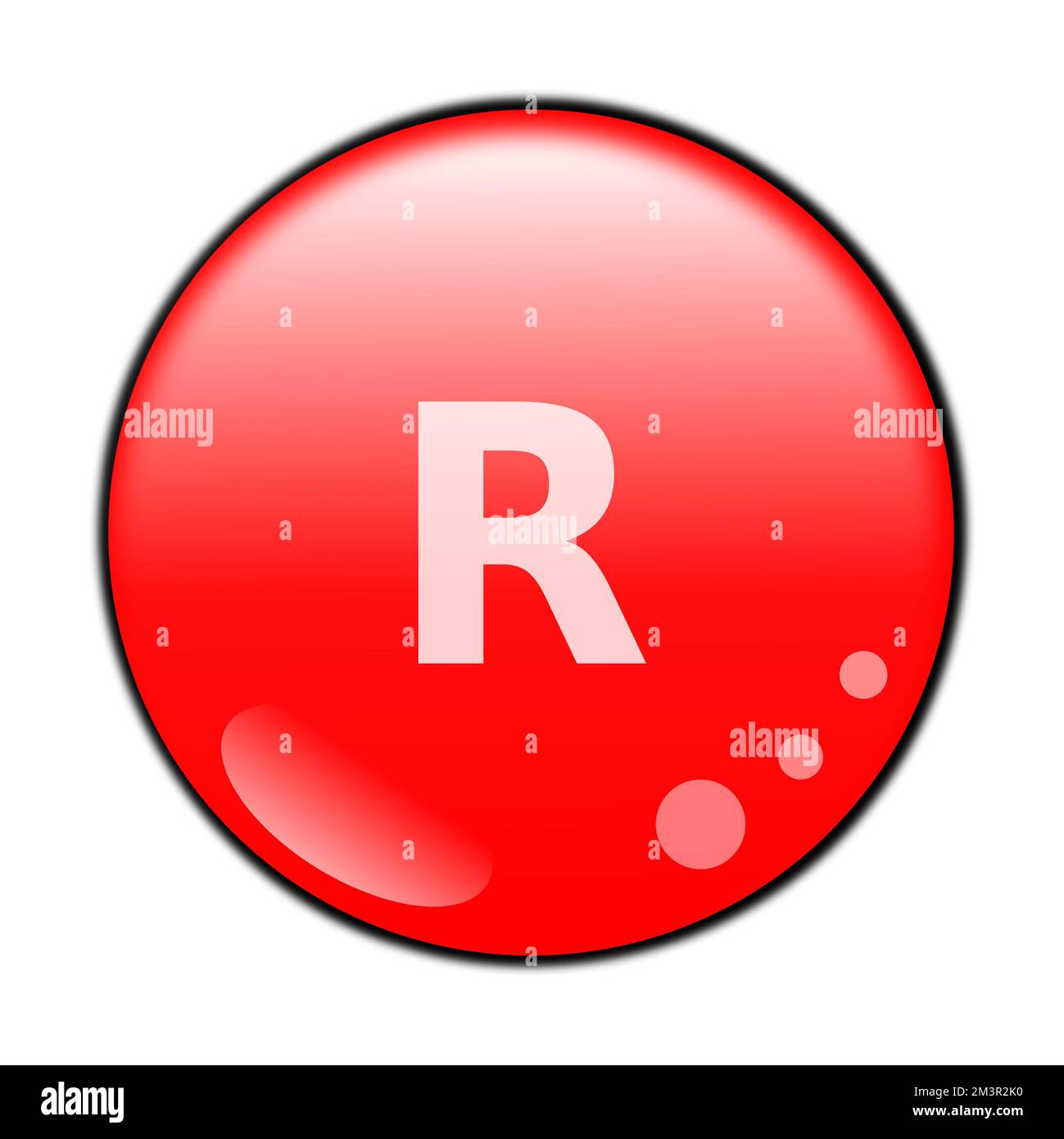Red r hi-res stock photography and images - Alamy