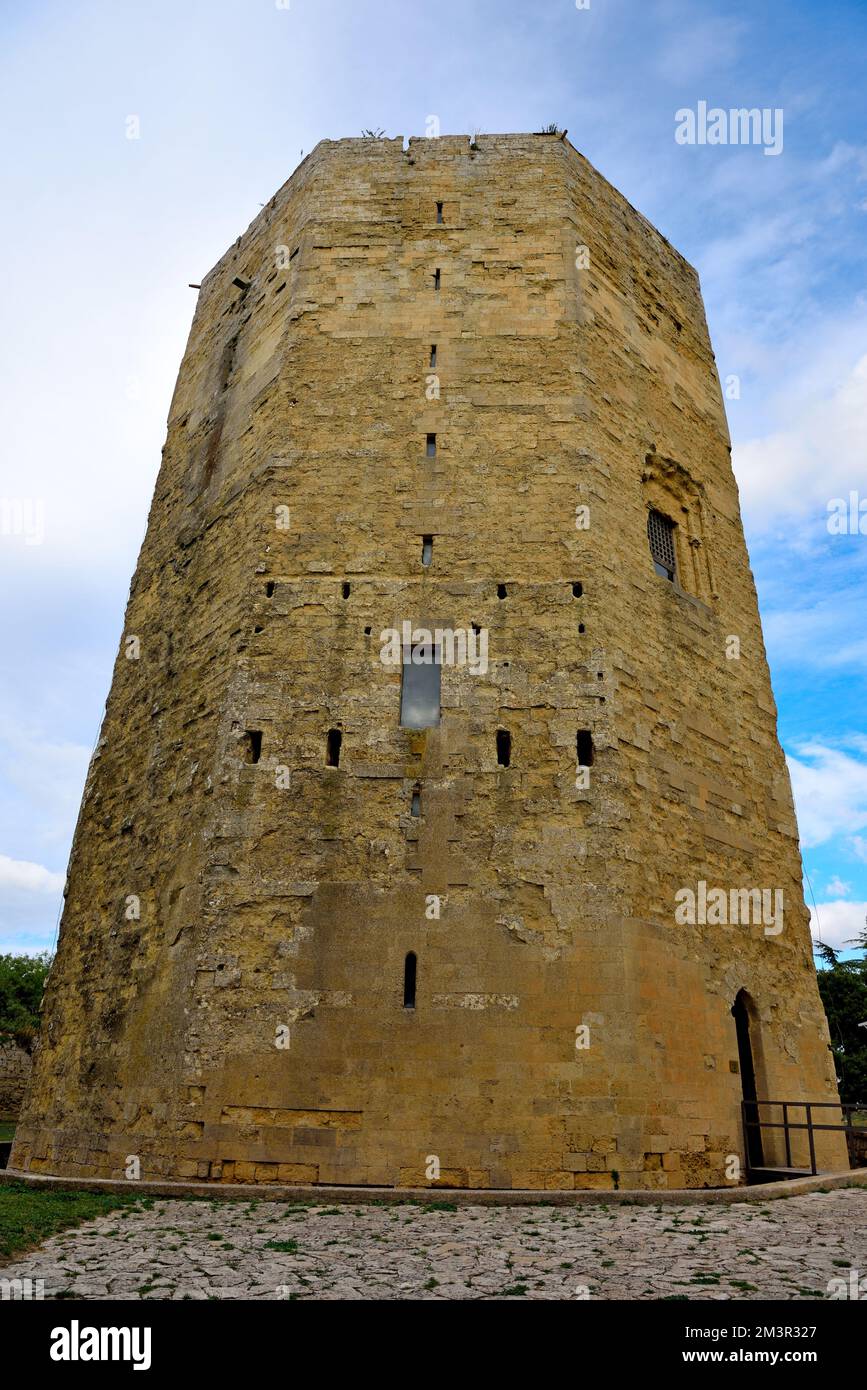 tower federico II imposing military bulwark of the medieval age enna ...