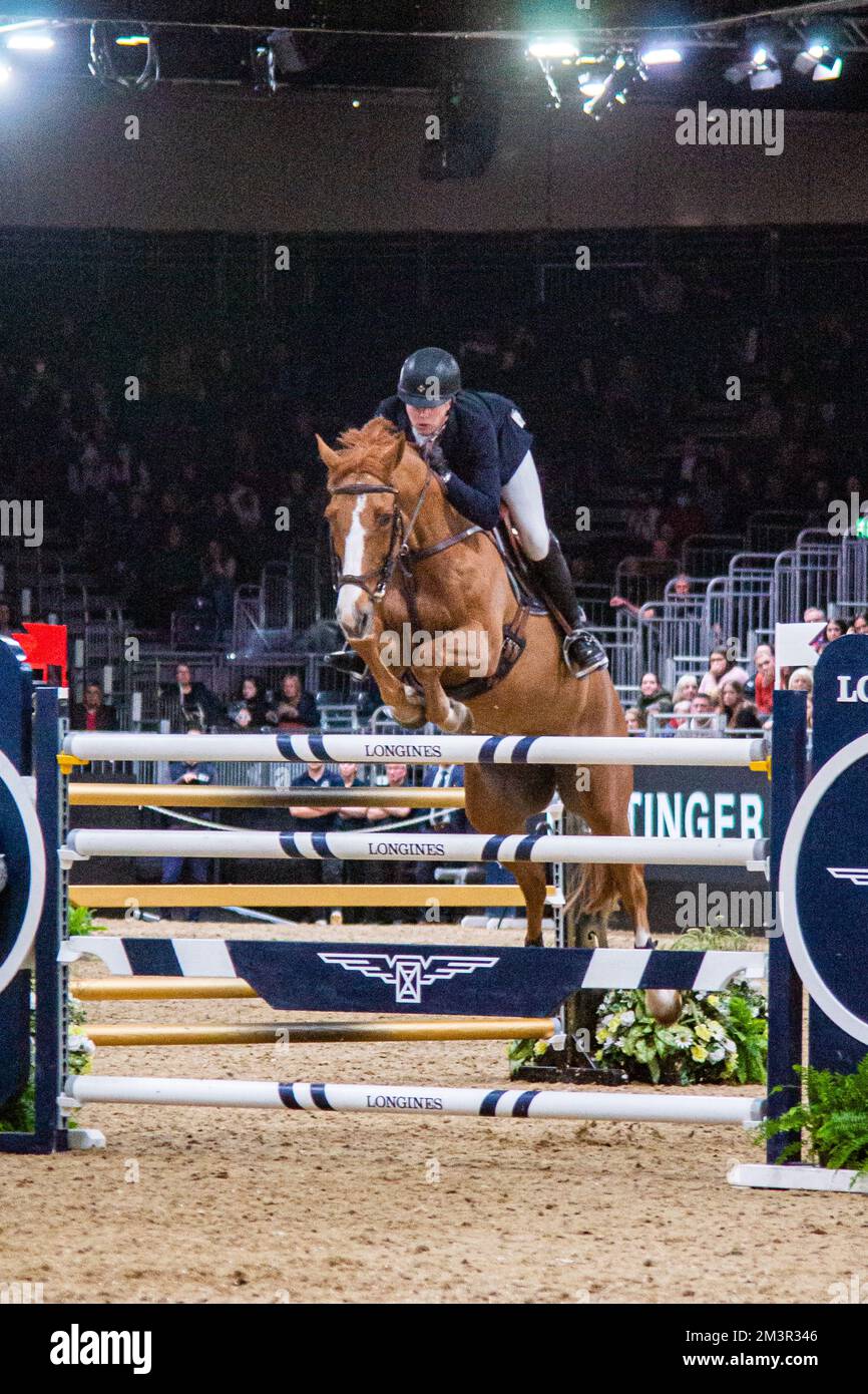 16th December 2022. London, UK. London International Horse Show ExCel ...