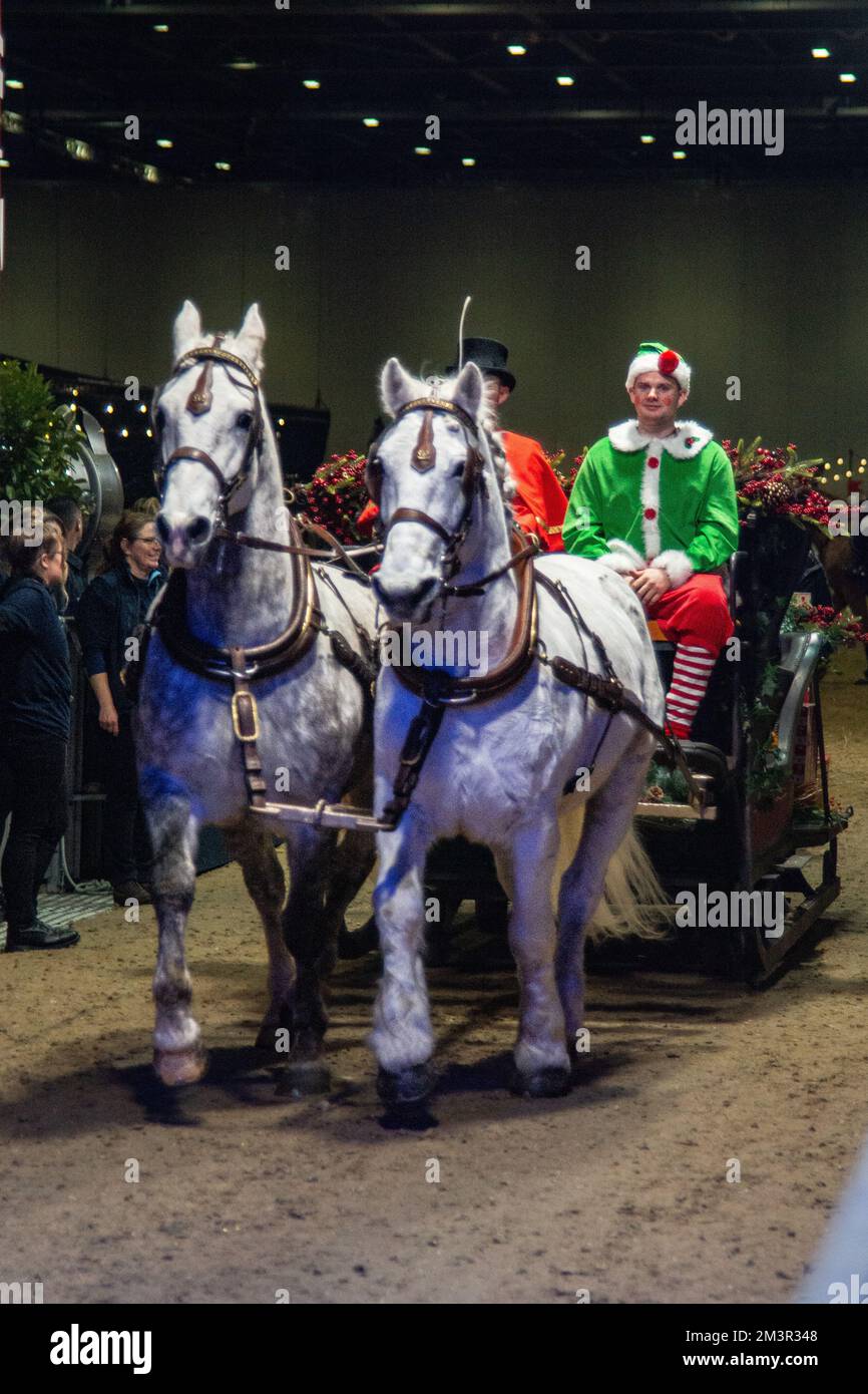 London, UK. 16th Dec, 2022. London International Horse Show ExCel ...