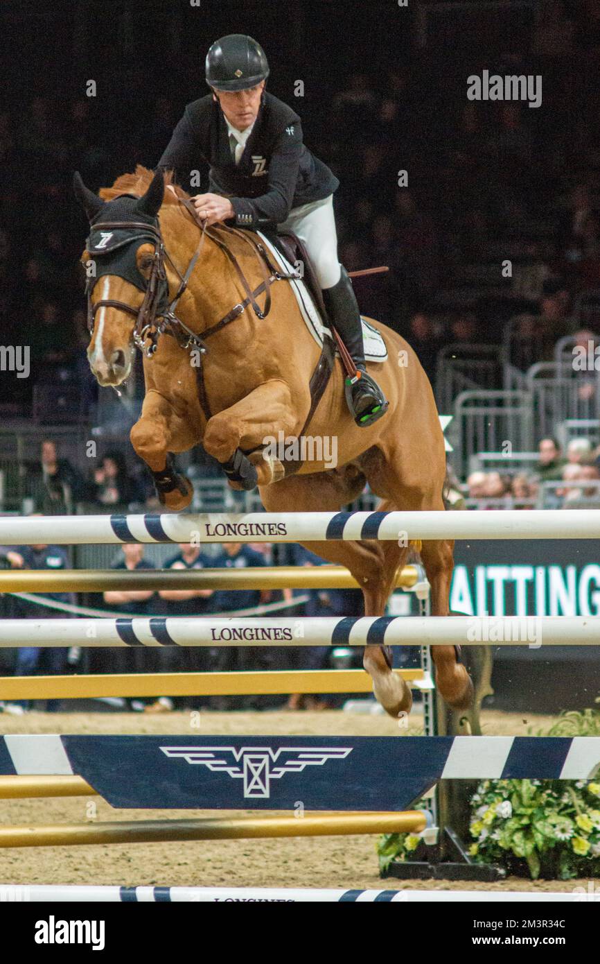 16th December 2022. London, UK. London International Horse Show ExCel ...