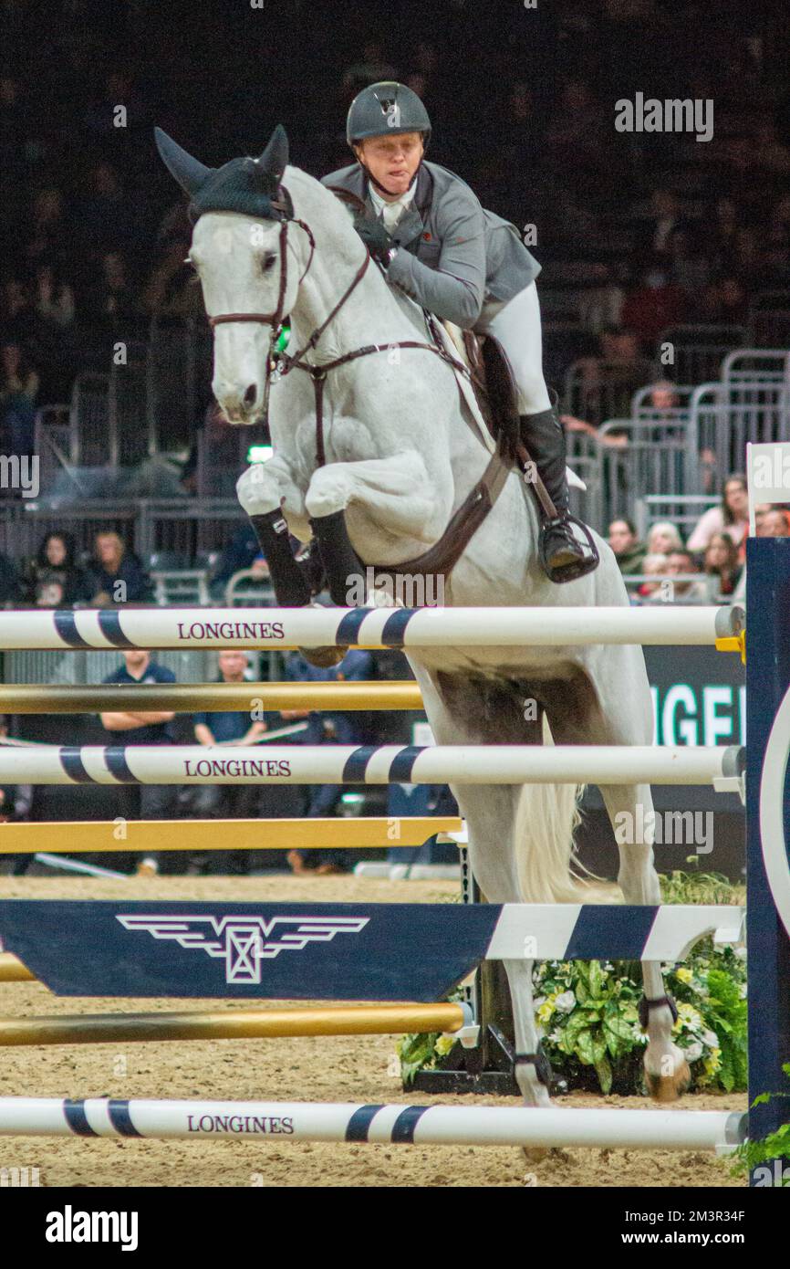 16th December 2022. London, UK. London International Horse Show ExCel ...