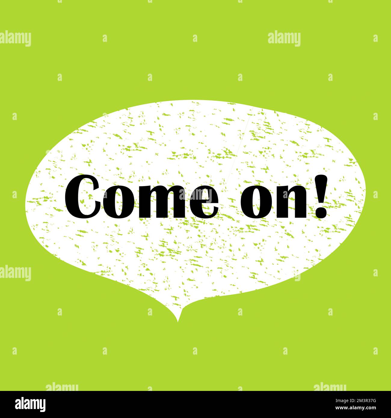 Come on vector sign. Modern icon Stock Vector Image & Art - Alamy