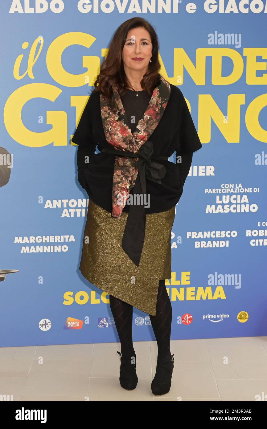 Rome, Italy. 16th Dec, 2022. Antonella Attili attends the photocall of ...