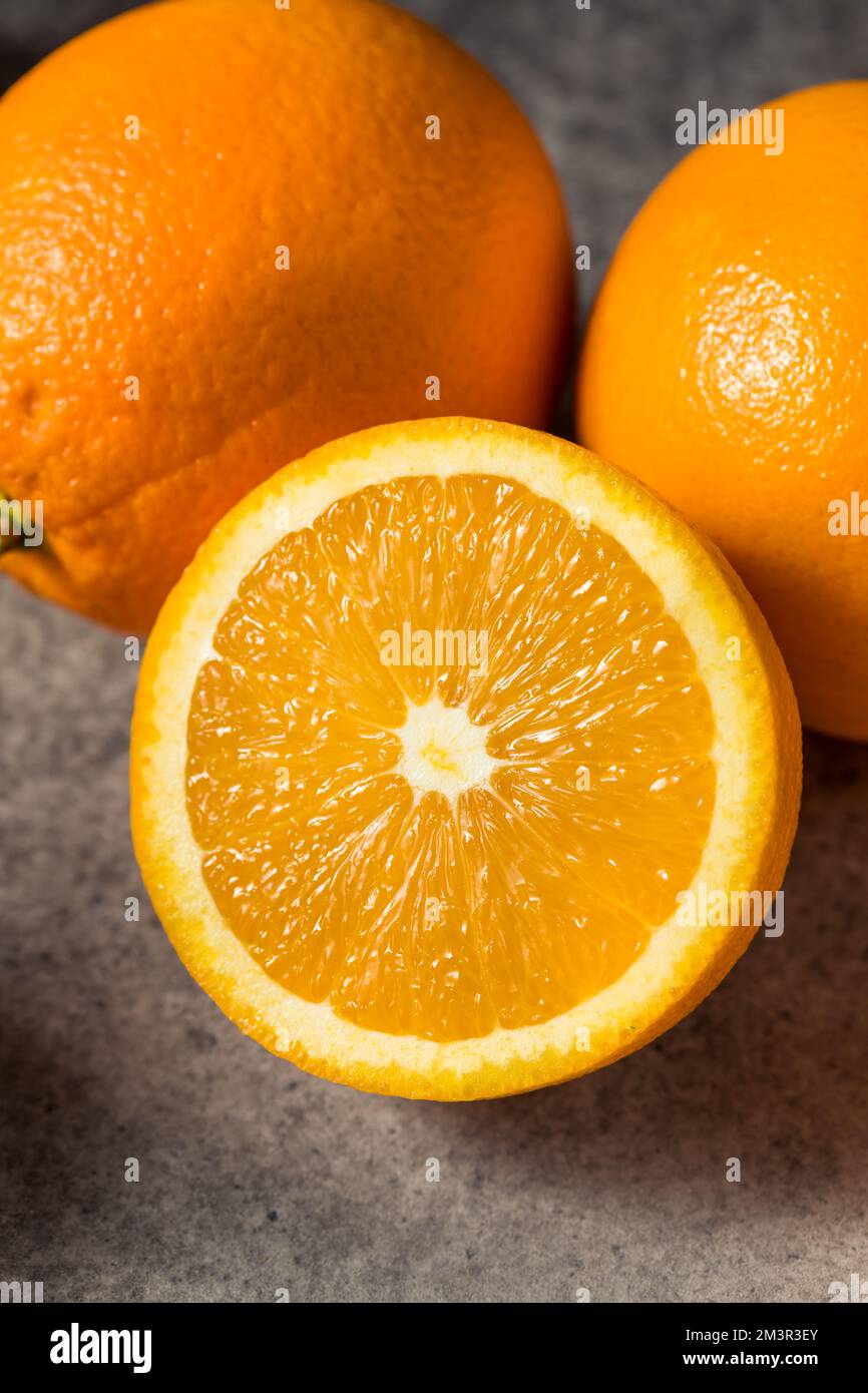 Raw Organic Orange Citrus Fruit Ready to Eat Stock Photo - Alamy