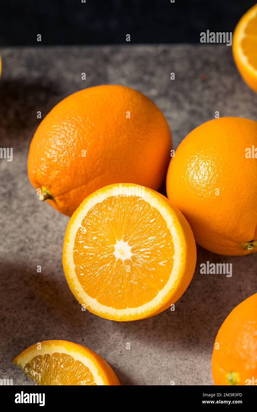 Raw Organic Orange Citrus Fruit Ready to Eat Stock Photo - Alamy
