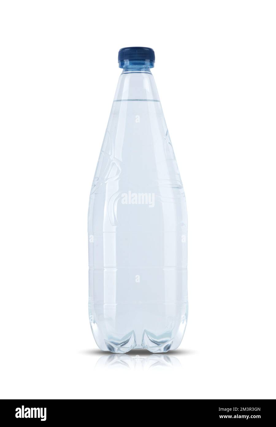 full bottle of spring water on a white background Stock Photo - Alamy