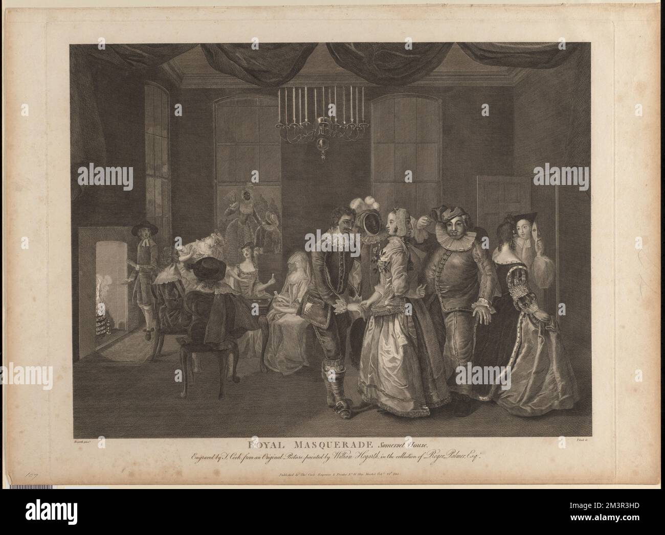 Masquerade somerset house william hogarth hi-res stock photography and ...