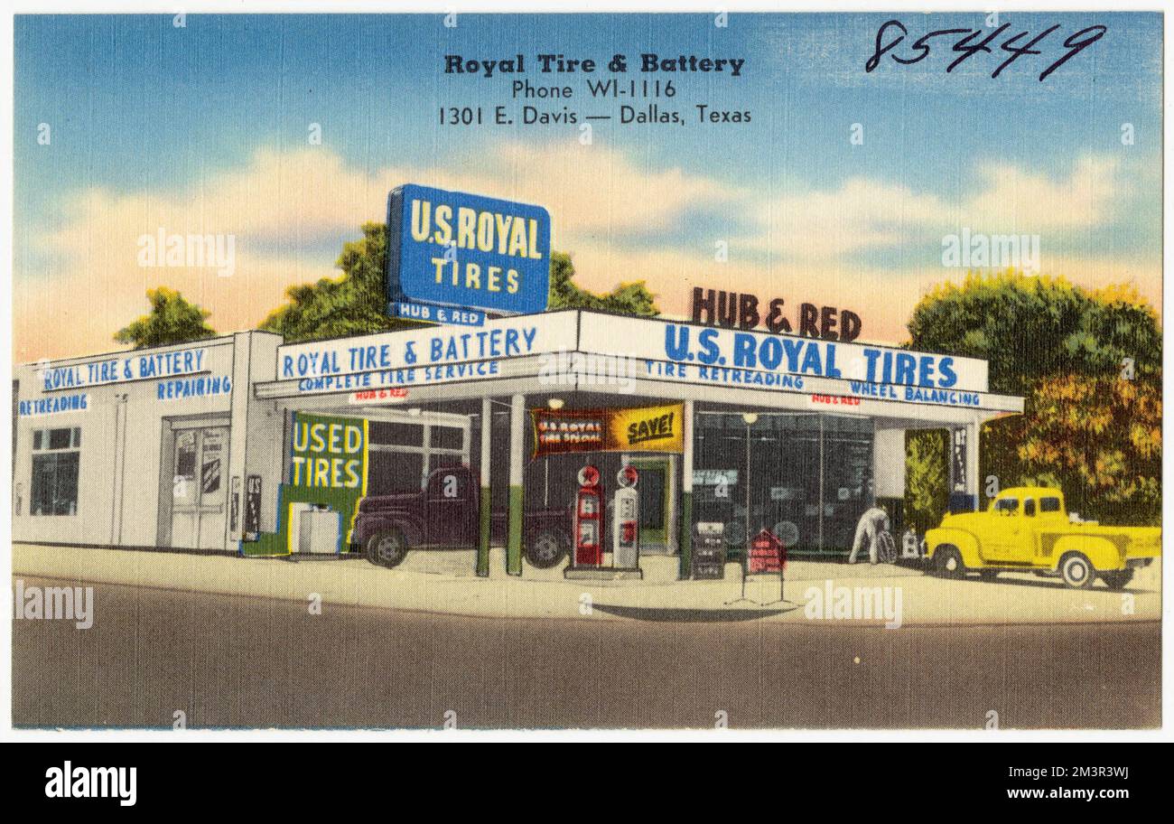 Royal service station Cut Out Stock Images & Pictures - Alamy