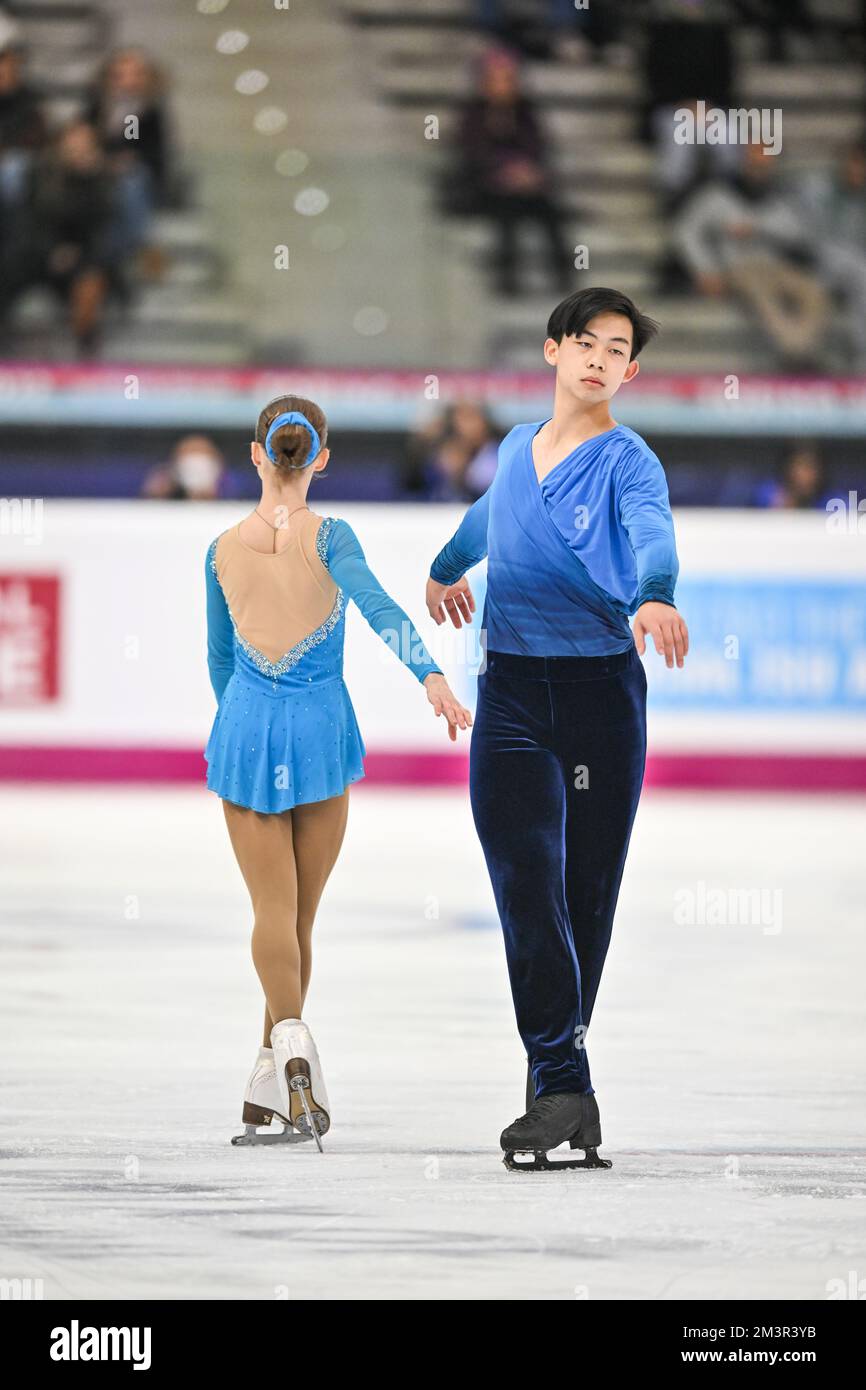 Junior Pairs Short Program Hi Res Stock Photography And Images Alamy