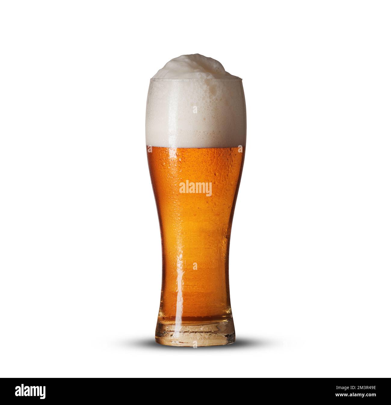 full beer mug isolated on white Stock Photo - Alamy