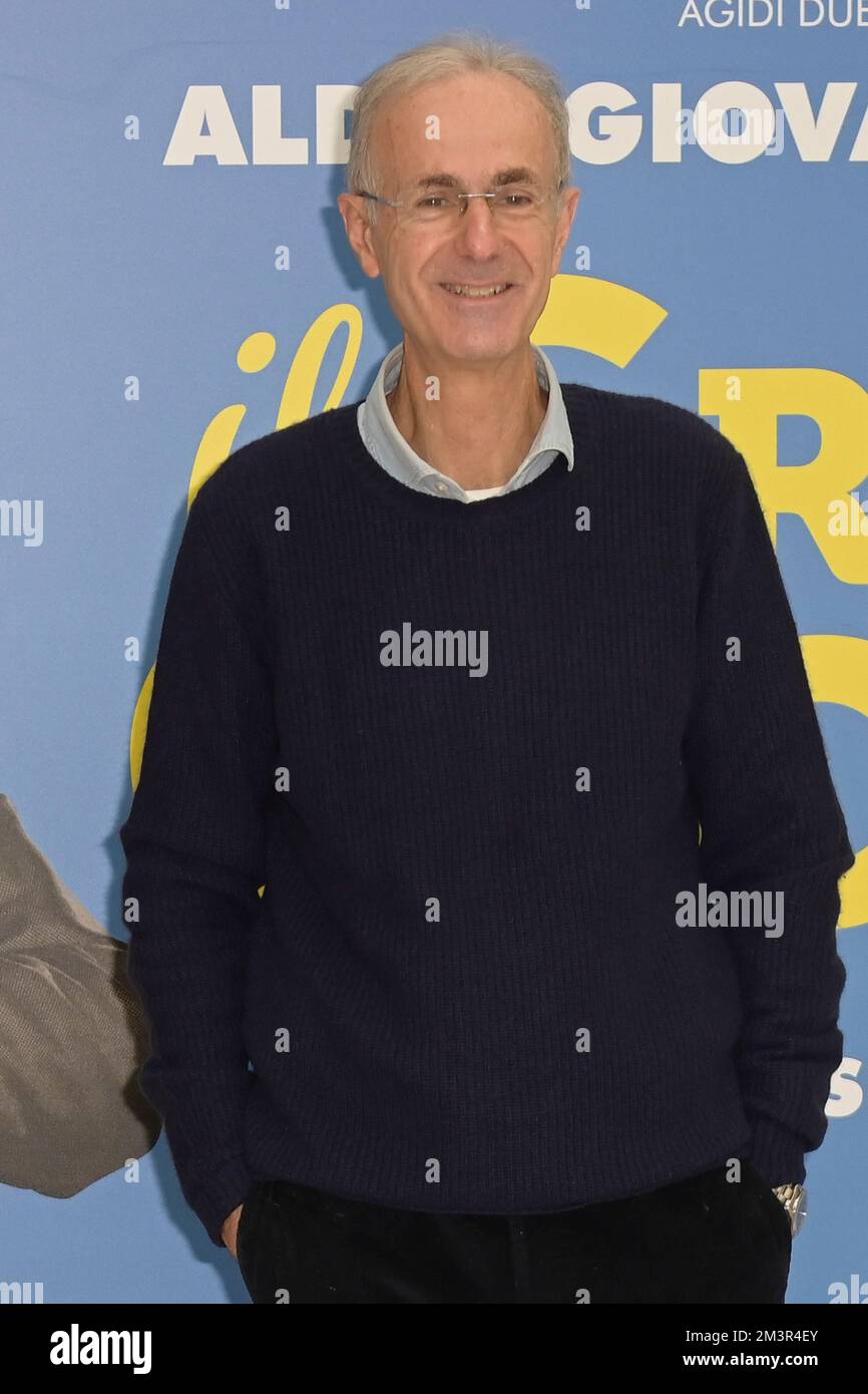 Roberto Citran attends the photocall of the movie "Il grande giorno" at ...