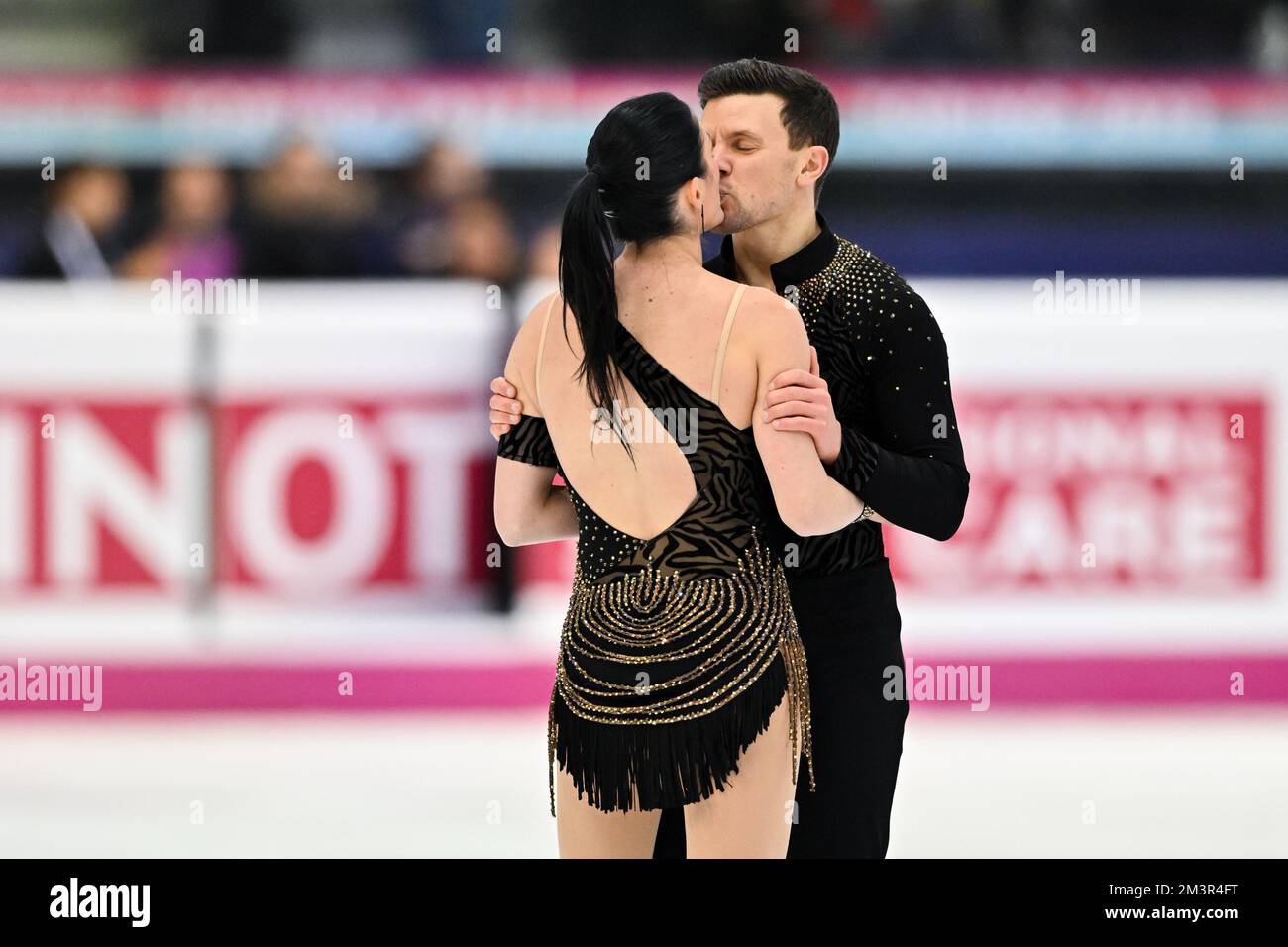 Charlene GUIGNARD & Marco FABBRI (ITA), during Senior Ice Dance Rhythm ...