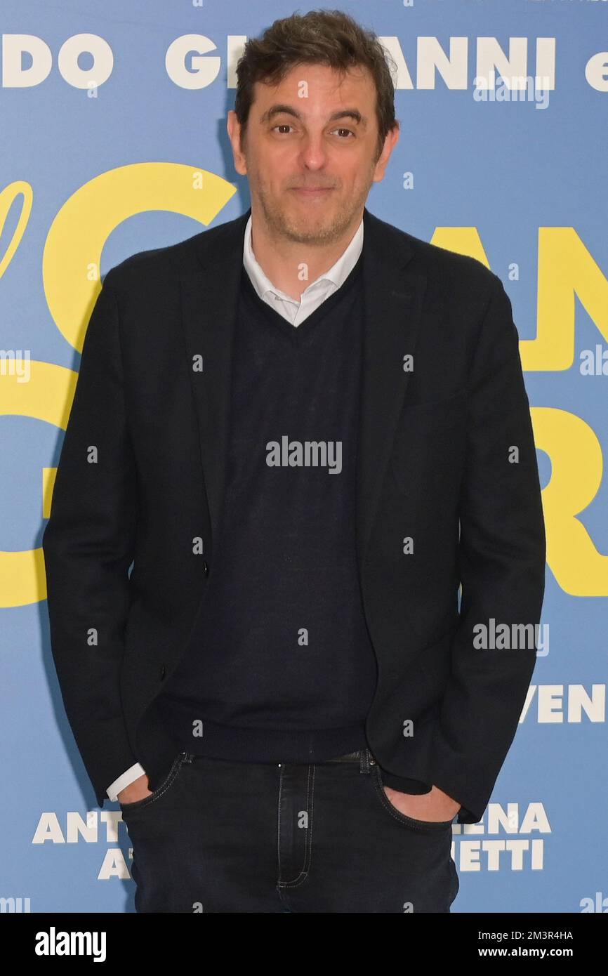 Massimo Venier attends the photocall of the movie "Il grande giorno" at ...