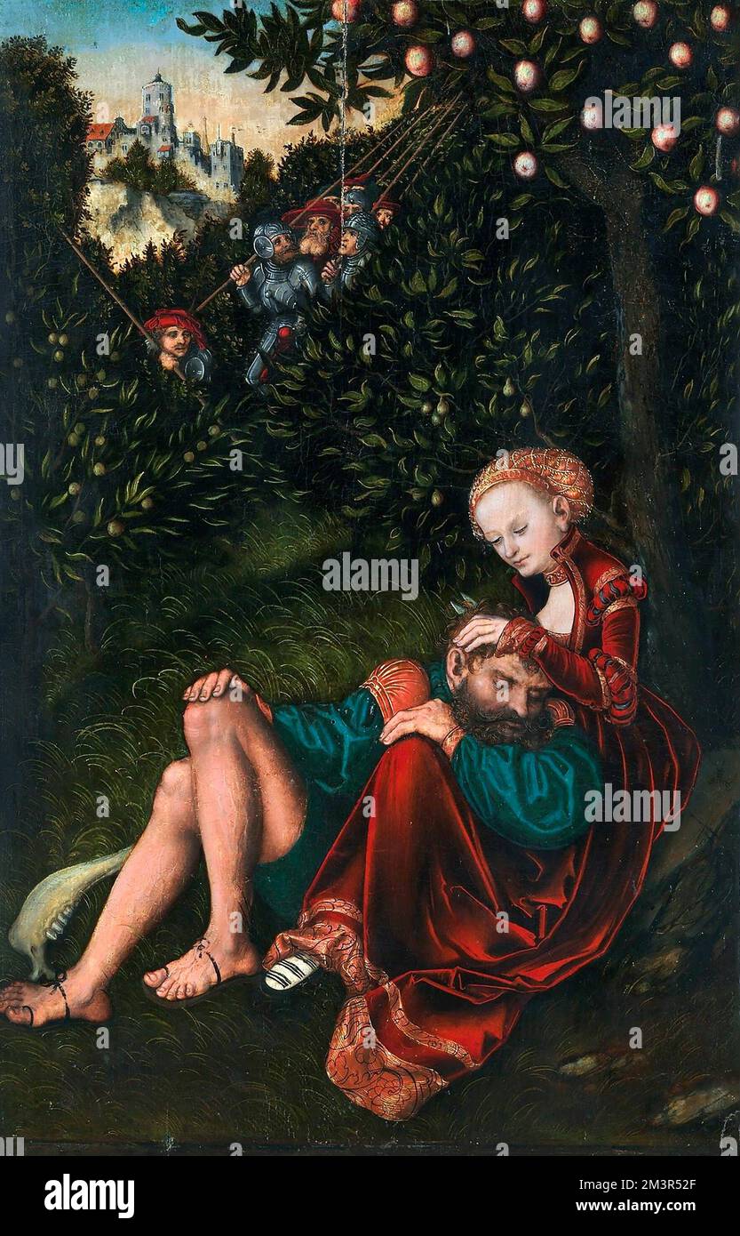 Lucas cranach samson and delilah hi-res stock photography and images ...