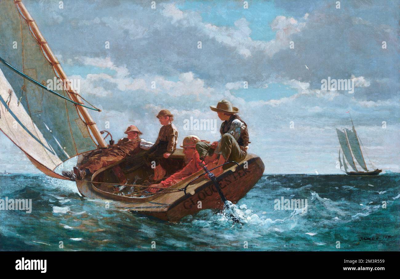 Winslow homer paintings hi-res stock photography and images - Alamy