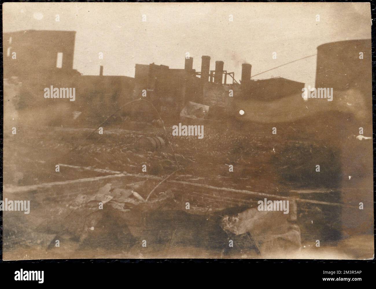 Ruins of the Great Chelsea Fire , Fires, Ruins. Chelsea Public Library ...