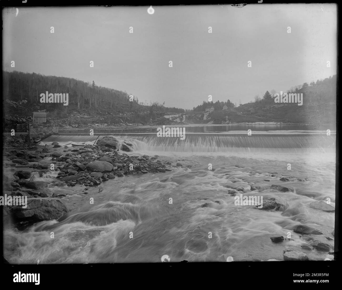 Rumford Falls , Bodies of water Edgar Sutton Dorr Photograph Collection ...