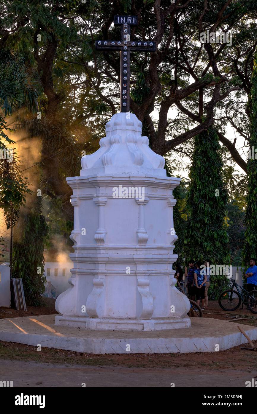 Our Lady Of Mercy church - Colva Goa - India Stock Photo - Alamy