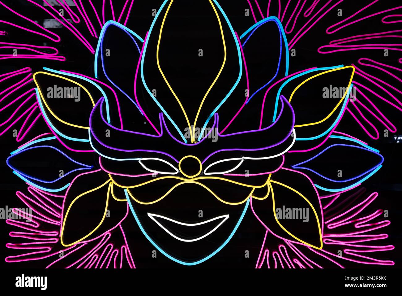 Masskara festival, street food, Bacolod, Negros island, Philippines ...