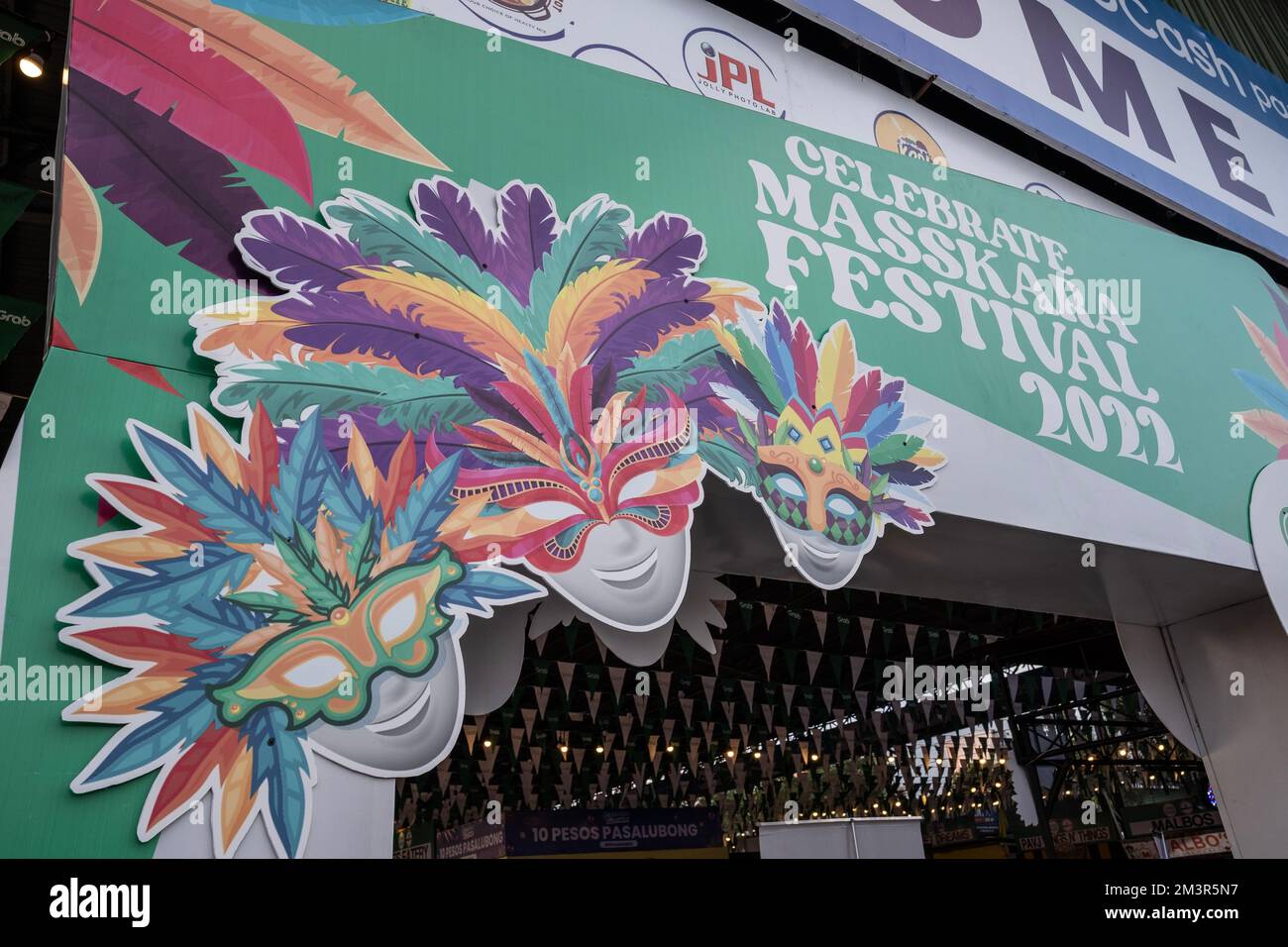 Masskara festival, street food, Bacolod, Negros island, Philippines ...