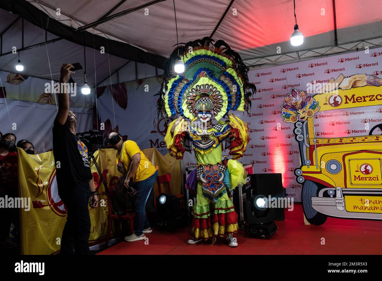 Masskara festival, street food, Bacolod, Negros island, Philippines ...