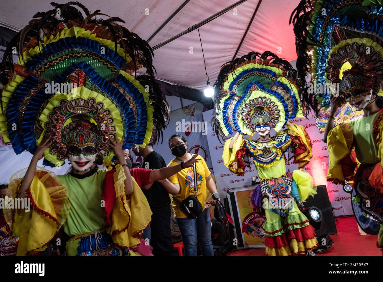 Masskara festival, street food, Bacolod, Negros island, Philippines ...