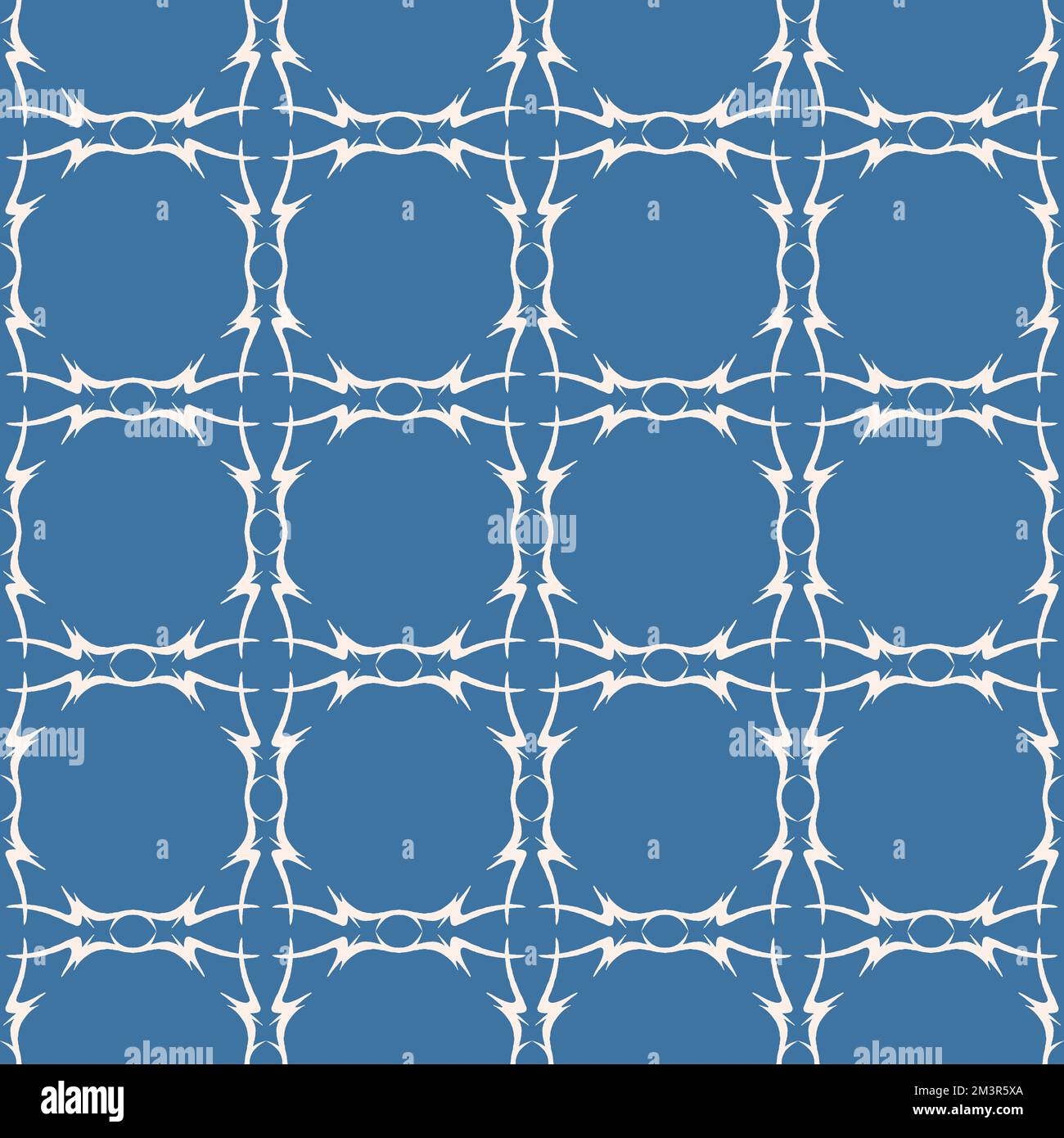 Seamless pattern in trendy blue color. Classic Blue Color of the Year ...