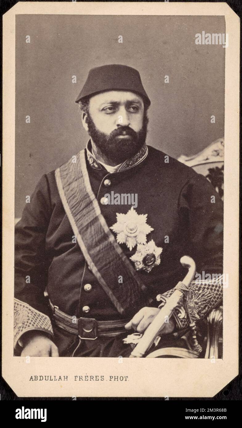 S. M. J. le Sultan , Sultans, Abdülaziz, Sultan of the Turks, 1830-1876 ...