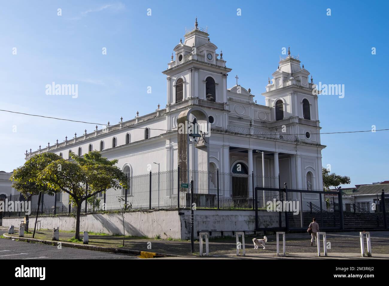 La Soledad church in the historic center of the city of San José in ...