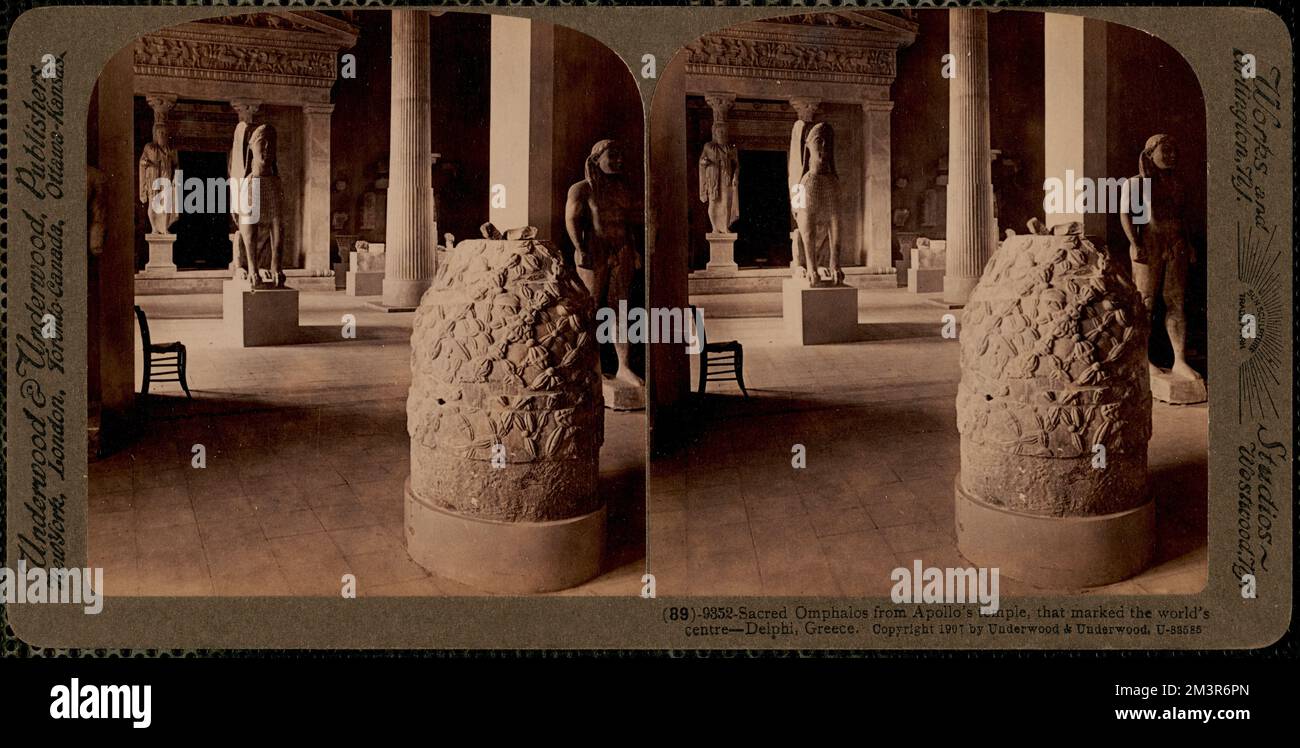 Sacred omphalos from Apollo's temple, that marked the world's centre ...