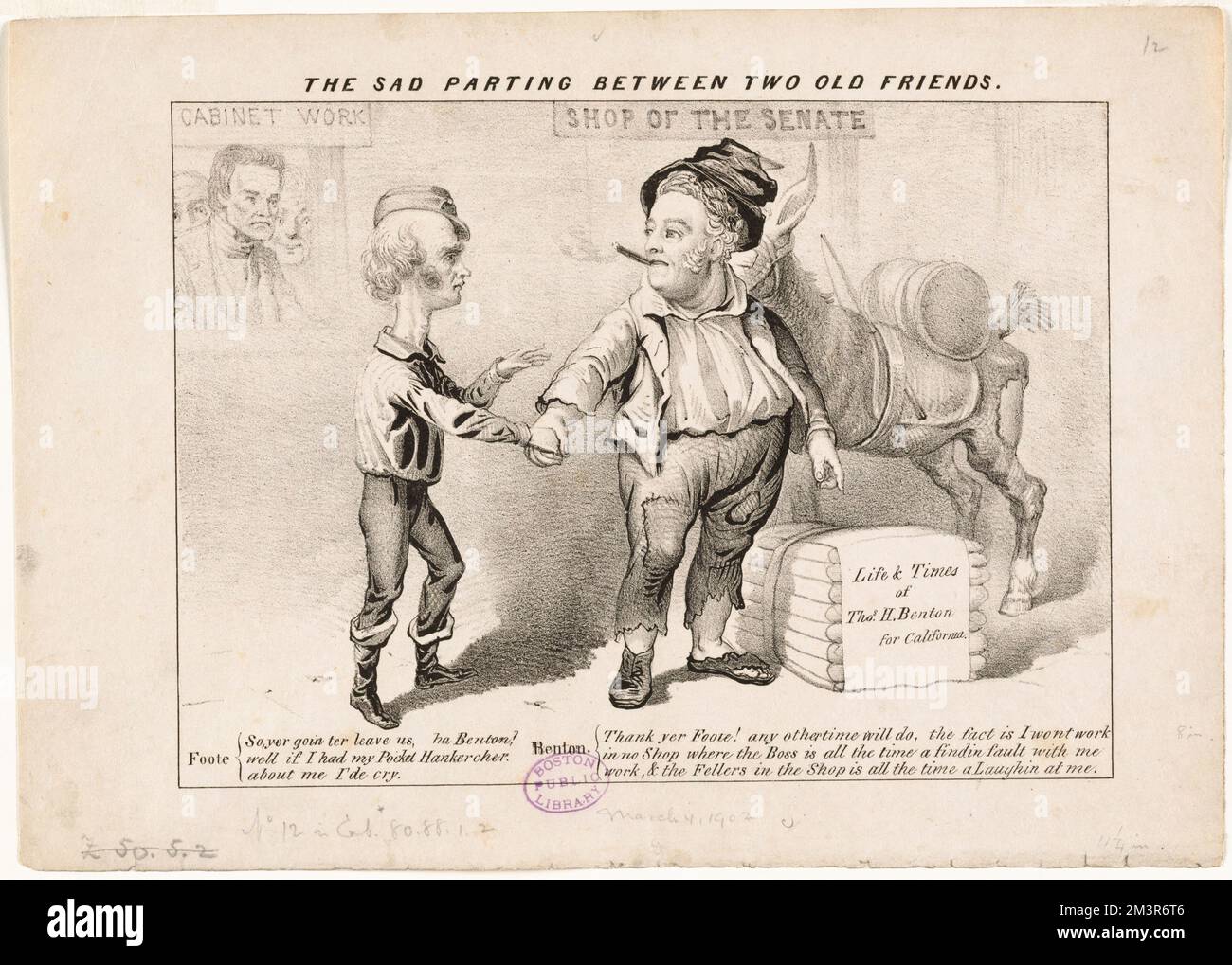 The sad parting between two old friends , Political elections ...