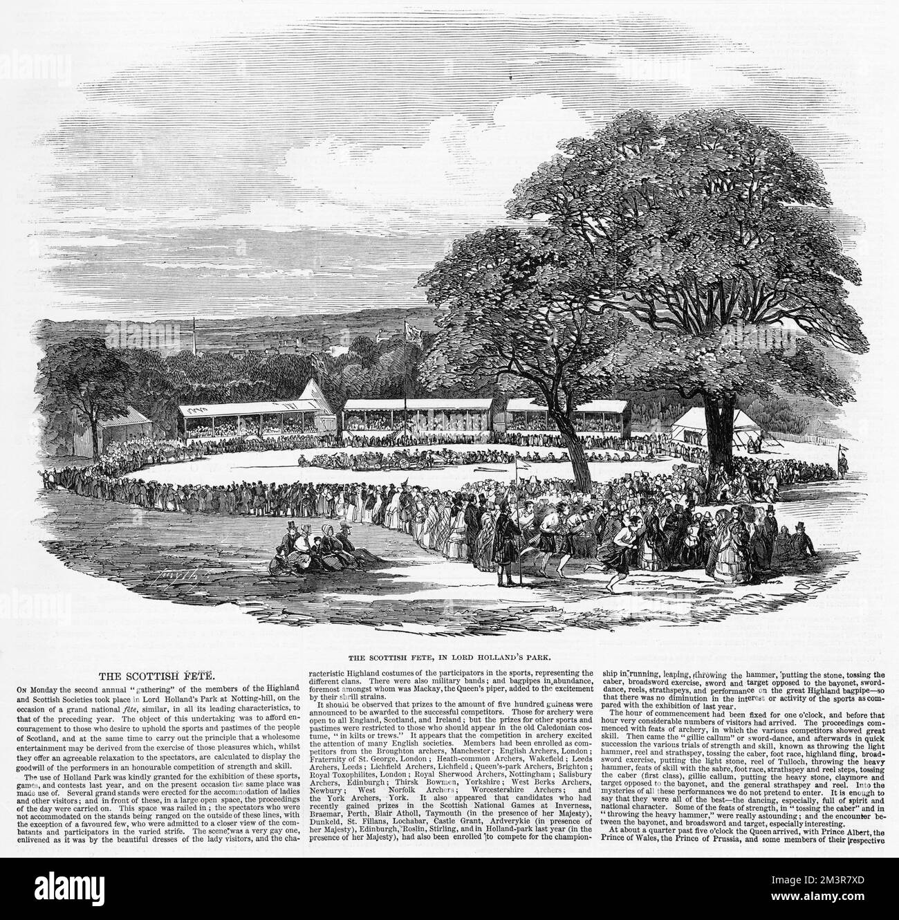 A picture and article which appeared in The Illustrated London News, 6 ...